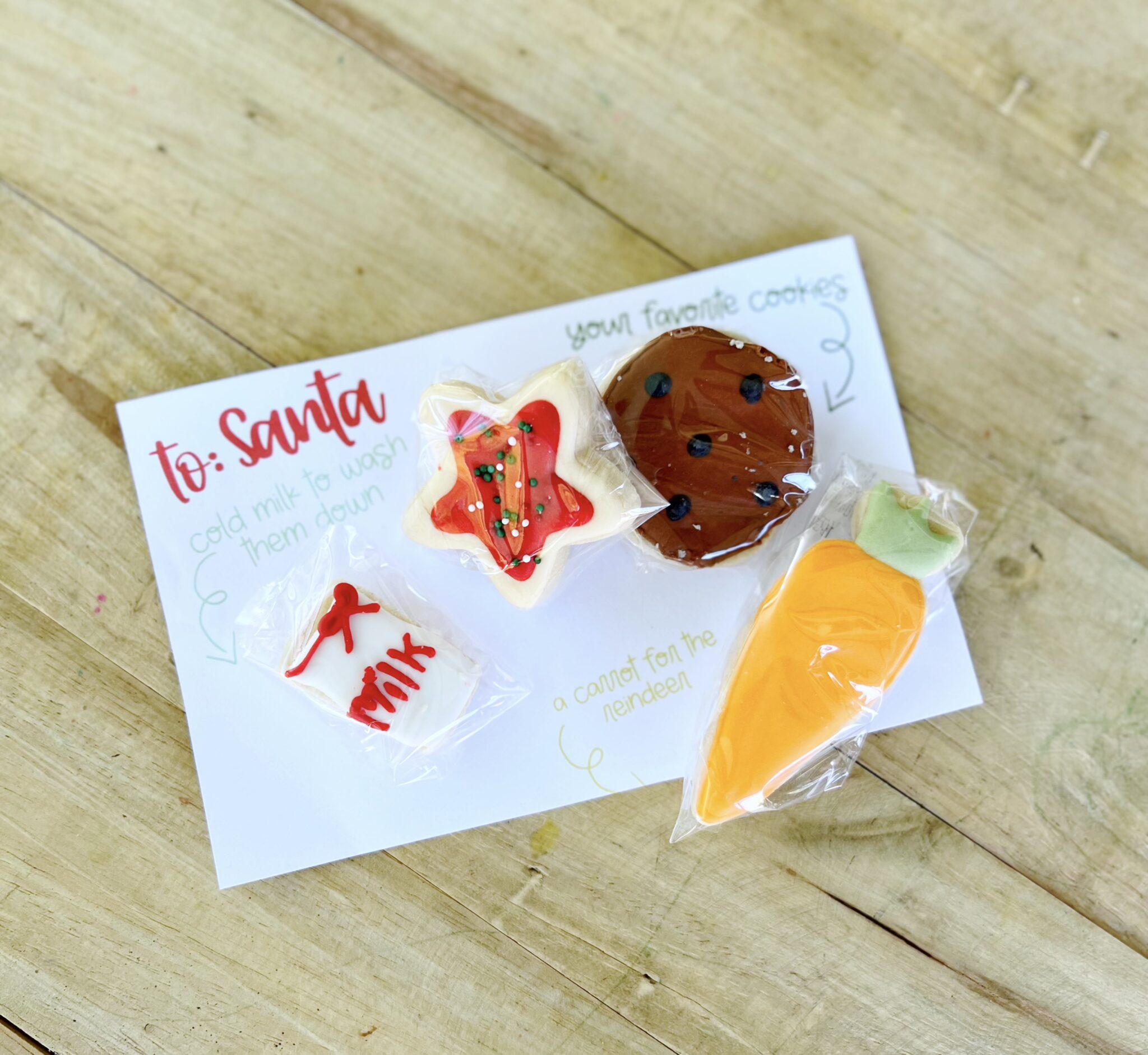 To: Santa Cookie Set - EARLY EXPLORATIONS PRESCHOOL - Kookie Krums